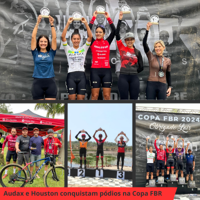 Domínio Total: Audax Racing e Houston Bike Team conquistam pódios na Copa FBR em Porto Feliz (SP)