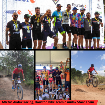 Confira os resultados de destaque dos atletas Audax Racing, Houston Bike Team e Audax Store Team